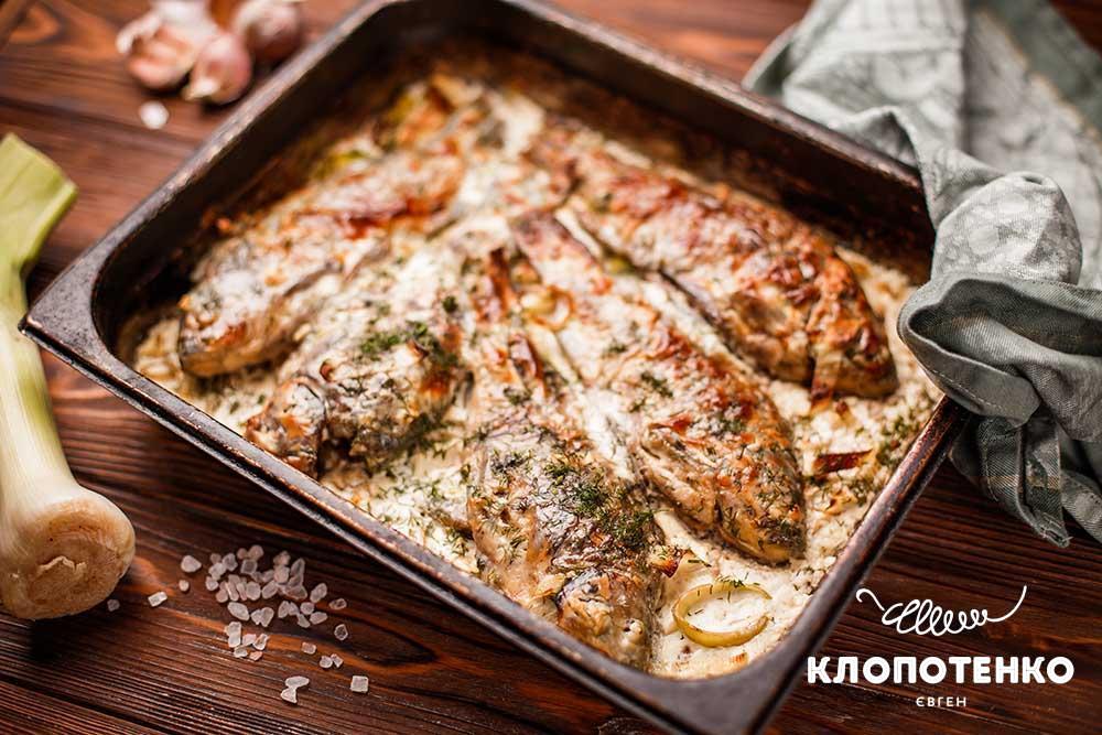 Fried carp: a simple recipe from Ievgen Klopotenko