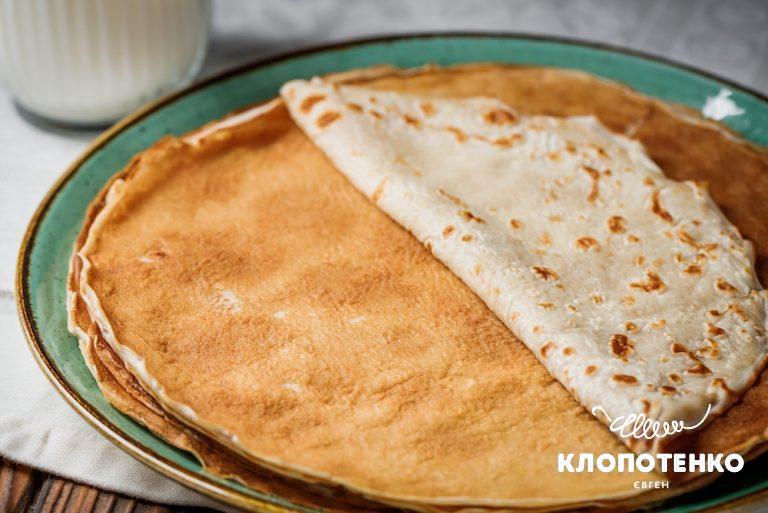 Пишні млинці на кефірі. Рецепт млинців на кефірі за рецептом Євгена ...